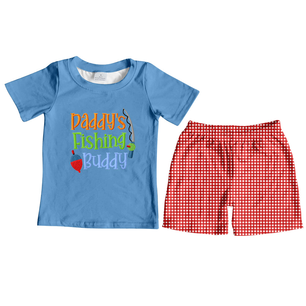 Daddys fishing buddy outfit preorder – aierwhoesalekidsclothes