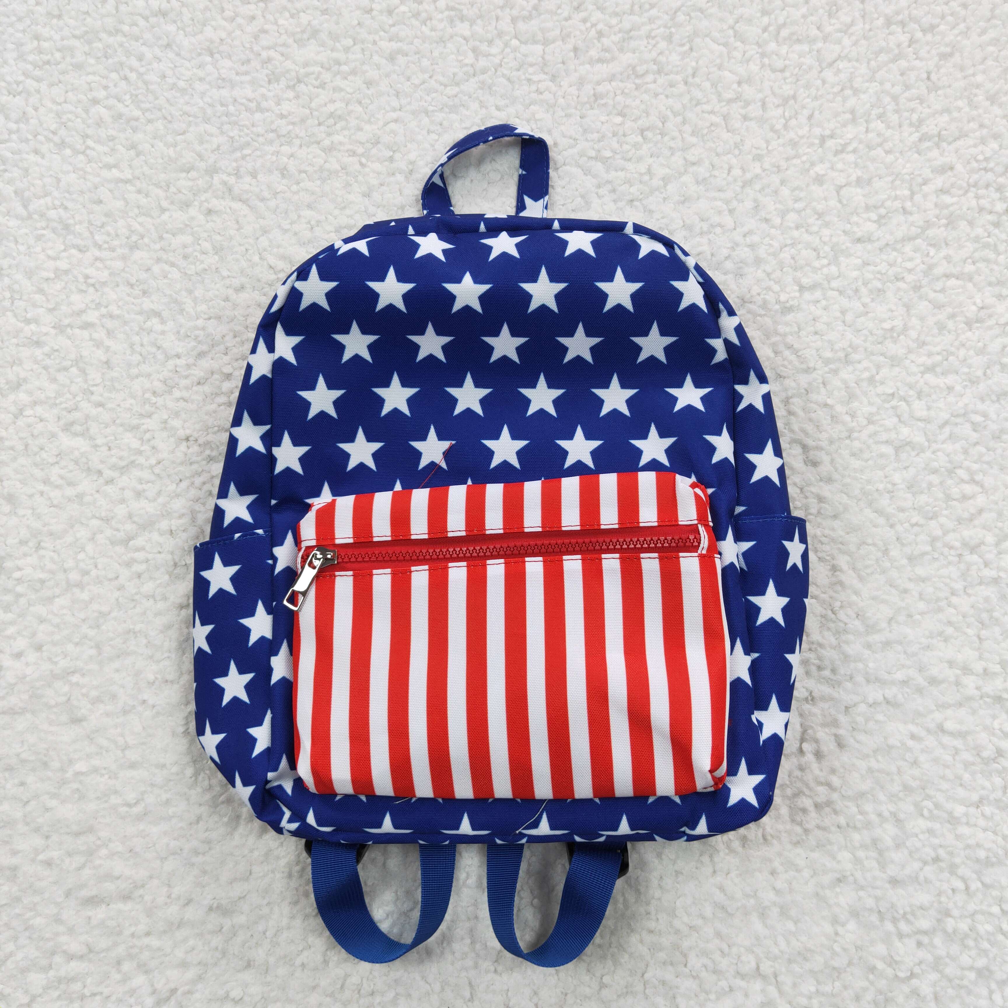 July 4th star print backpack – aierwhoesalekidsclothes