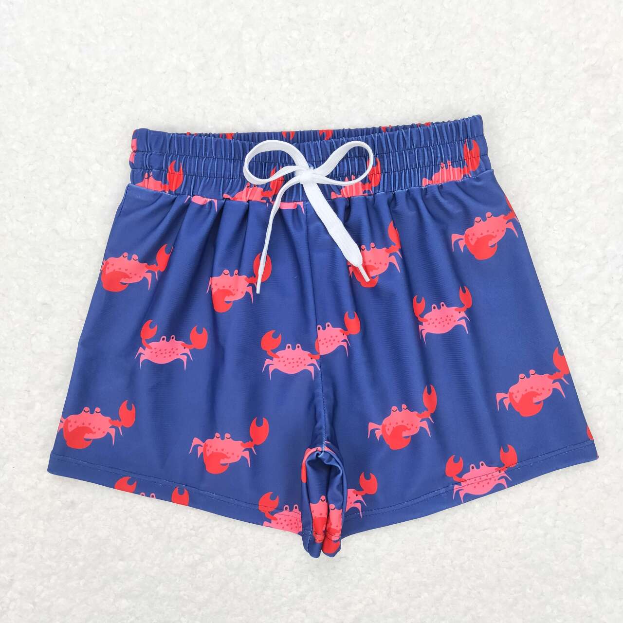 Boys red crab swim trunks – aierwhoesalekidsclothes