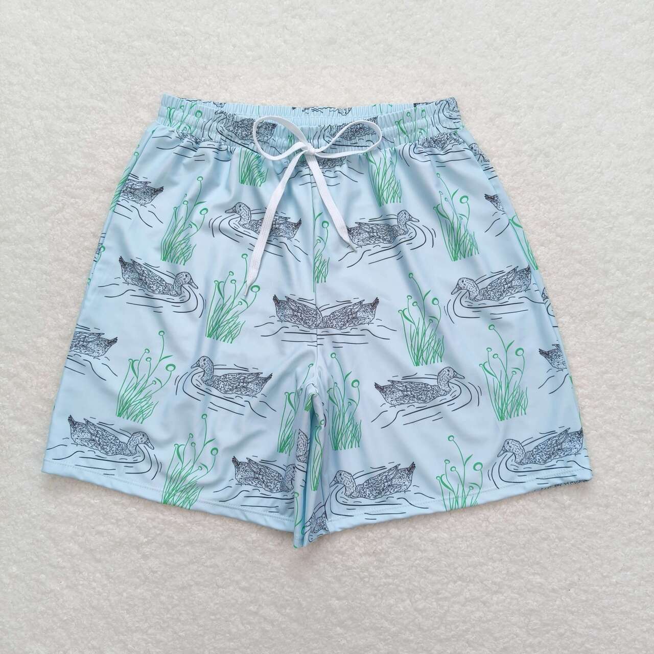 Adult man mallard duck swim trunks – aierwhoesalekidsclothes