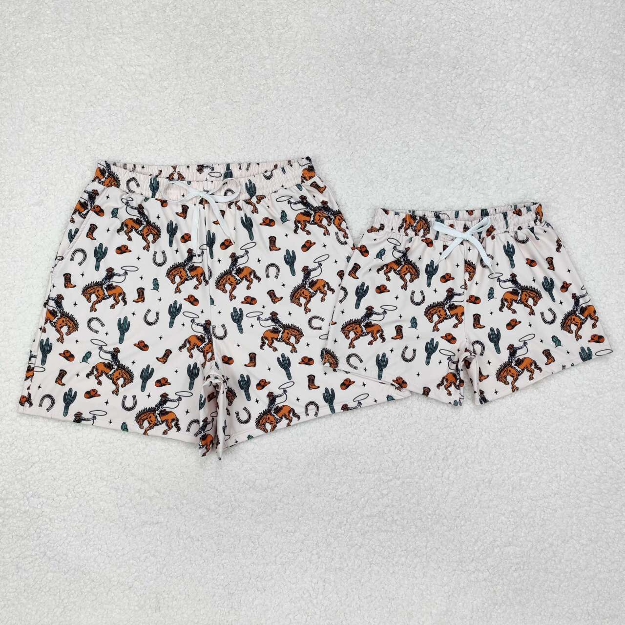 adult kids western rodeo swimwear boy swim trunks – aierwhoesalekidsclothes